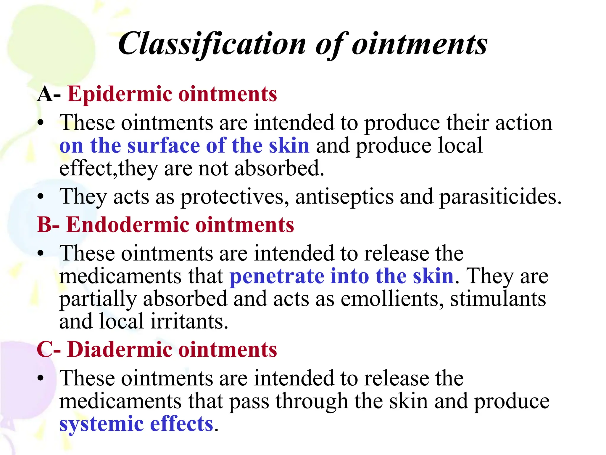 Semisolid dosage forms, Ointments, Gels, Creams | PPTX