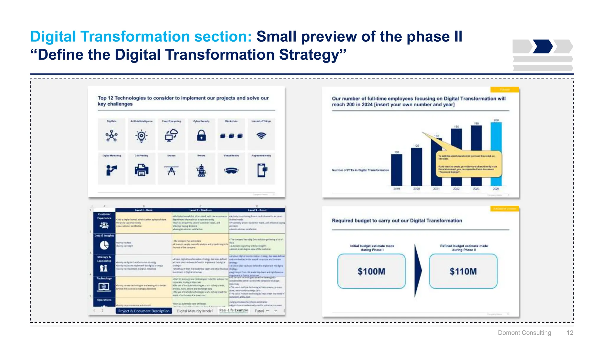 Digital Transformation and IT Strategy Toolkit and Templates | PPTX