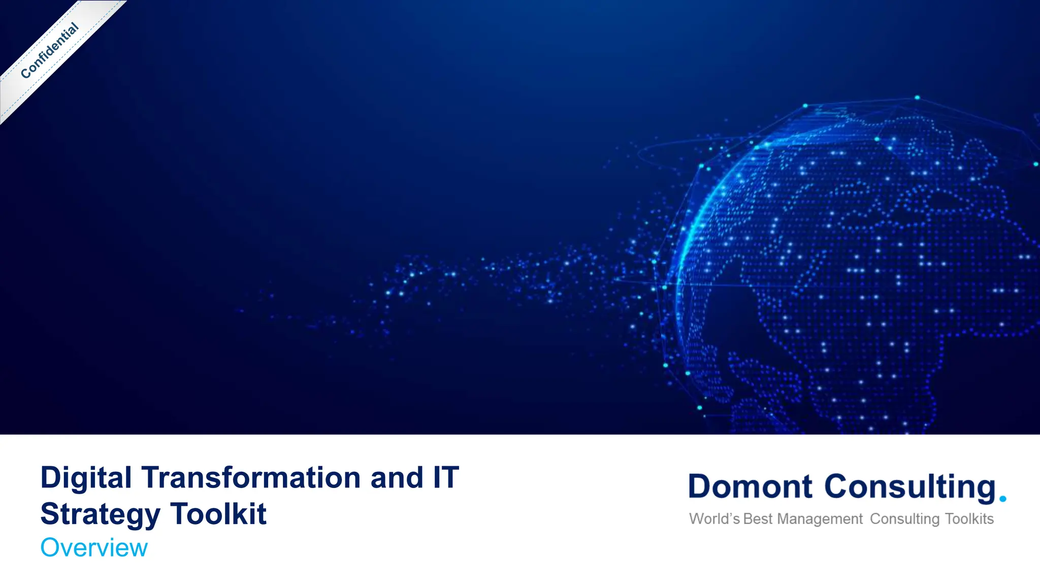 Digital Transformation and IT Strategy Toolkit and Templates | PPTX