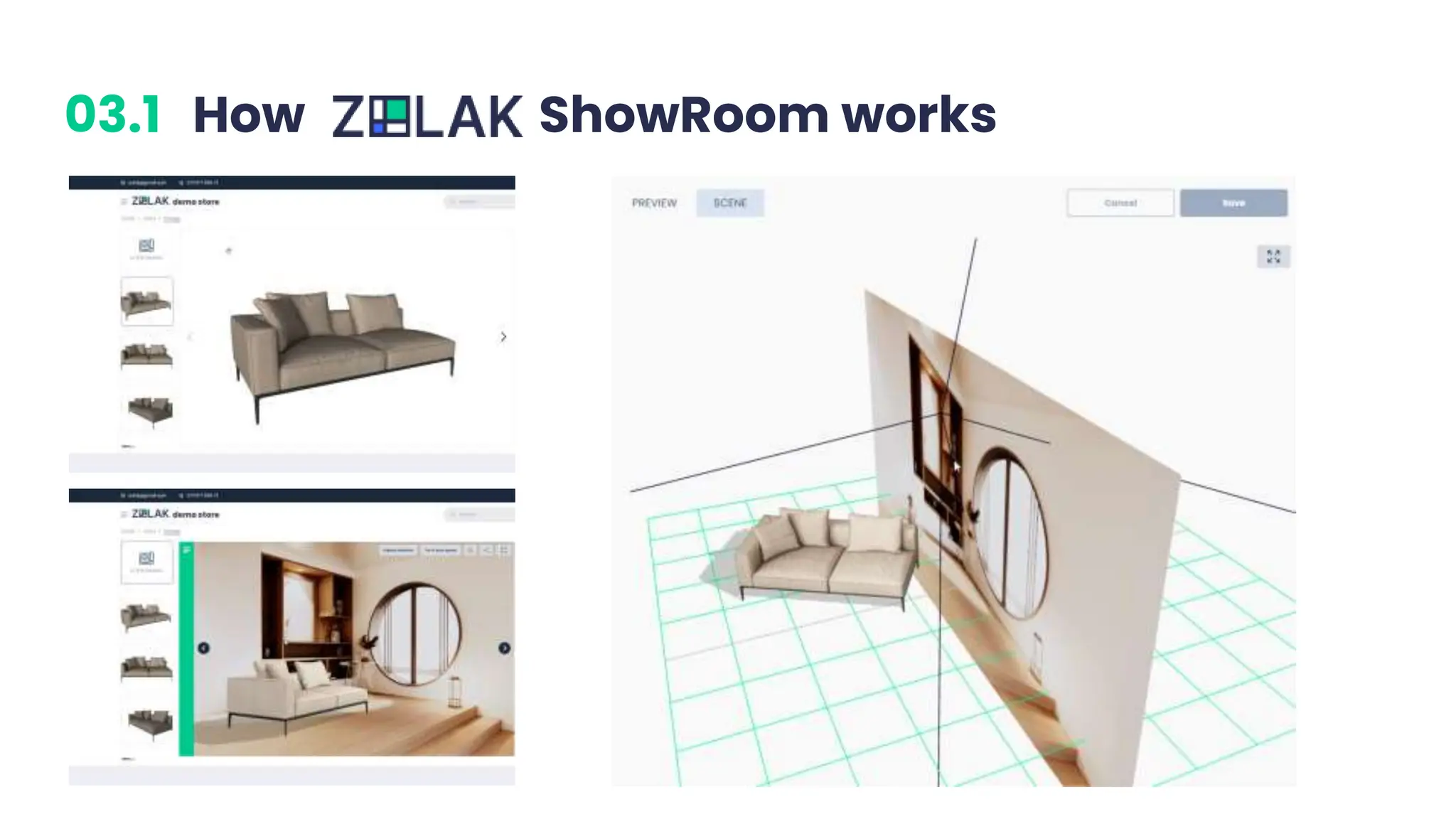 Zolak Visualization for Furniture that Sells | PPT