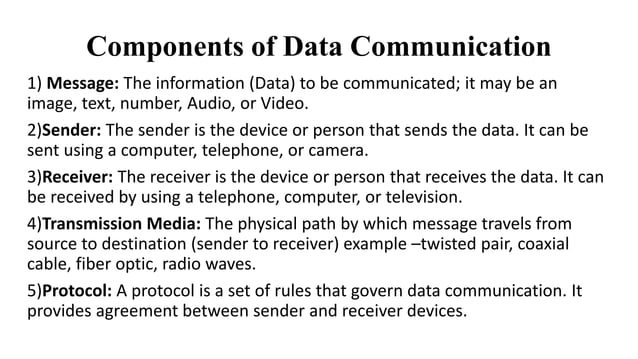 1. Introduction to Data Communication and Computer Networks.pptx