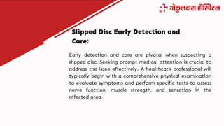 Identifying Major Symptoms of Slip Disc. | PPT