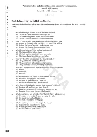 READING & LISTENING COMPREHENSION EOI C2 | PDF