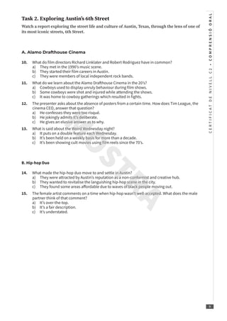 READING & LISTENING COMPREHENSION EOI C2 | PDF
