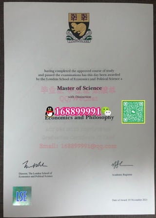 LSE学位证伦敦政治经济学院毕业证成绩单 | PDF
