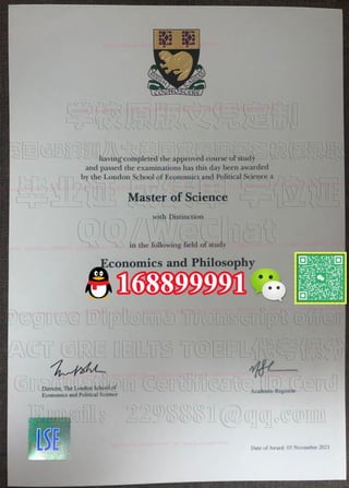 London School of Economics and Political Science degree offer diploma ...