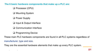 Basic concept of PLC which controls the process.pptx