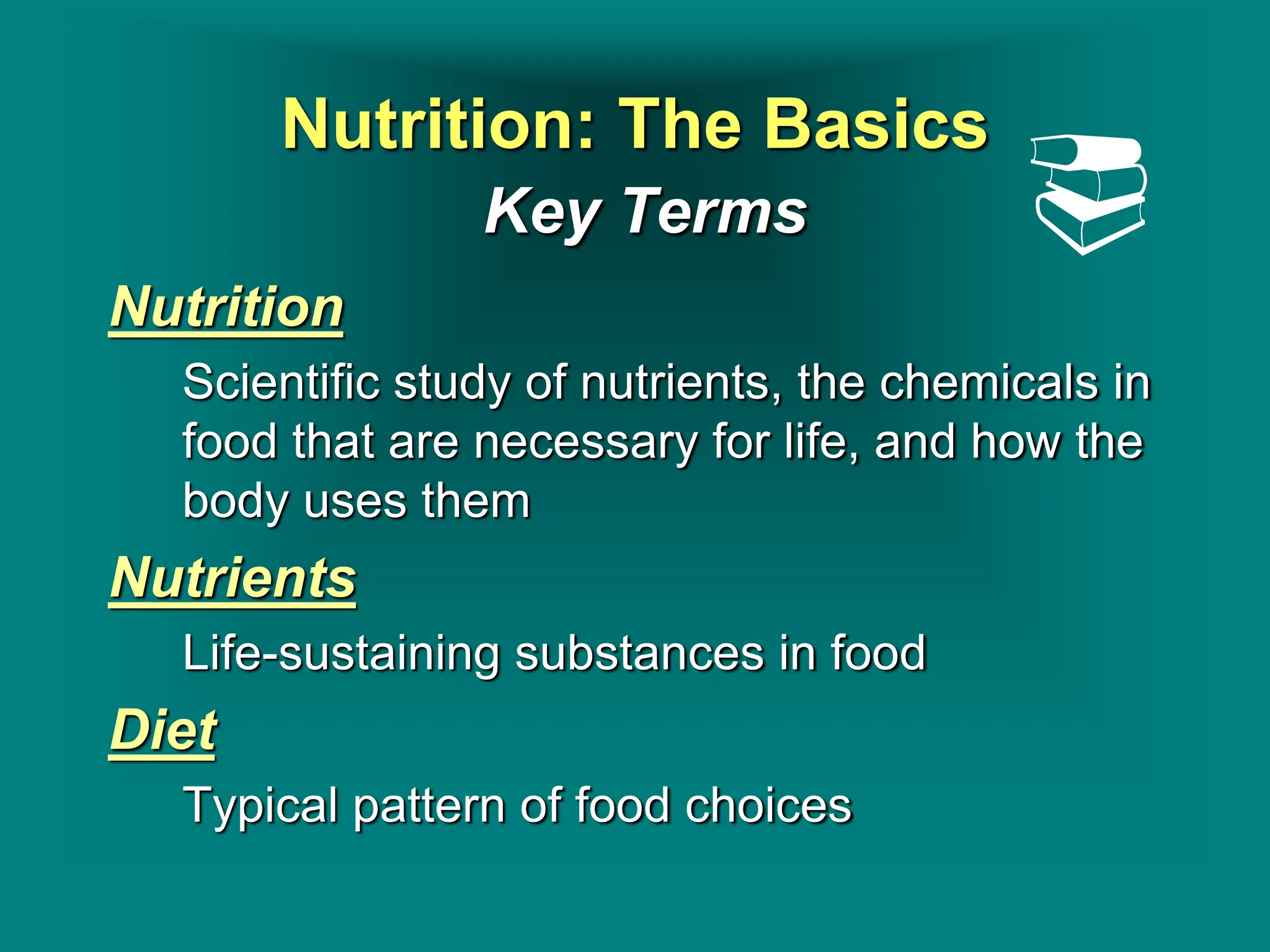 1.The Basics Of Nutrition in Simple way.ppt | Heart and Cardiovascular ...