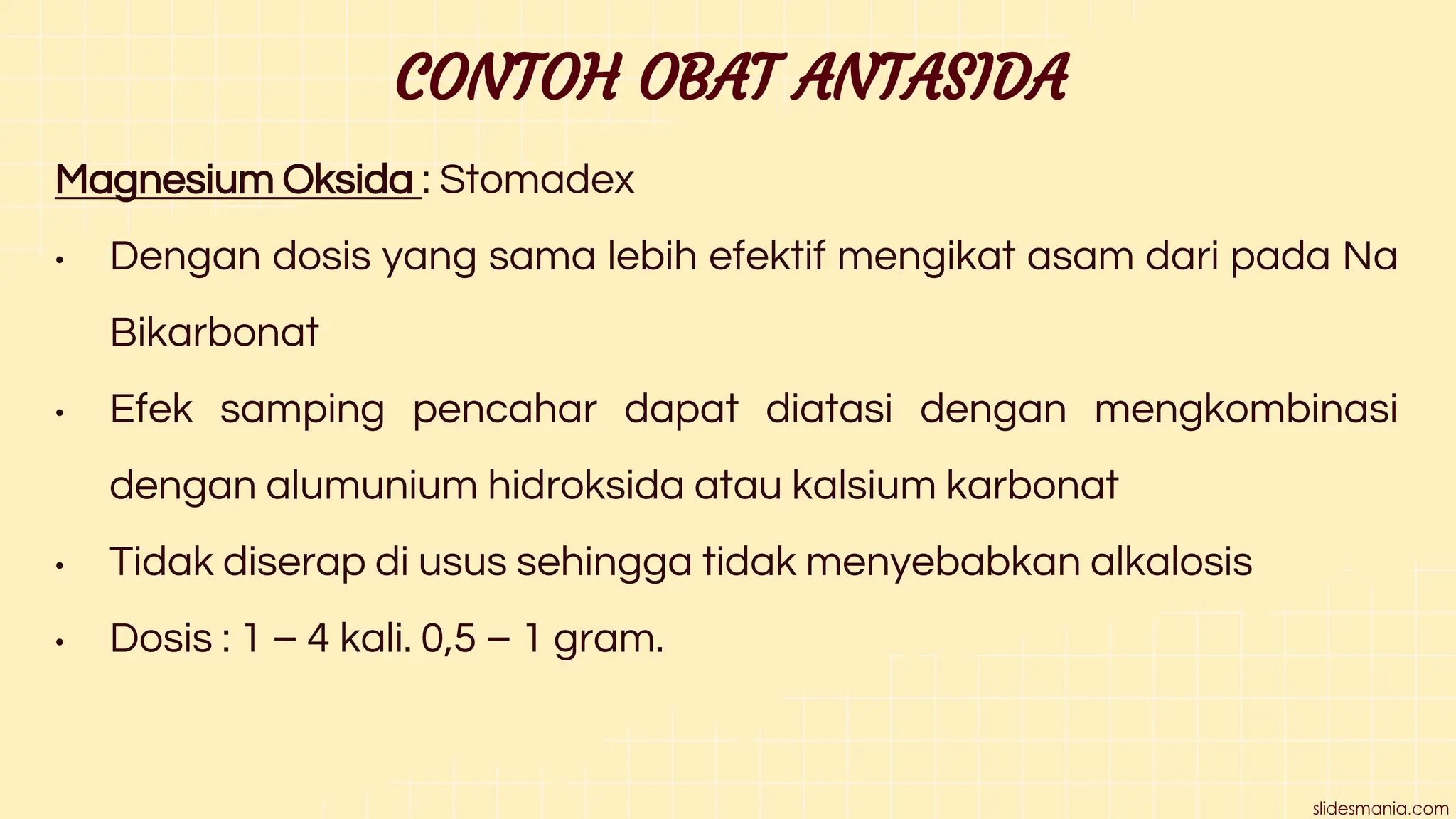 1. Obat Sistem Pencernaan.pptx obat sistem | PPTX