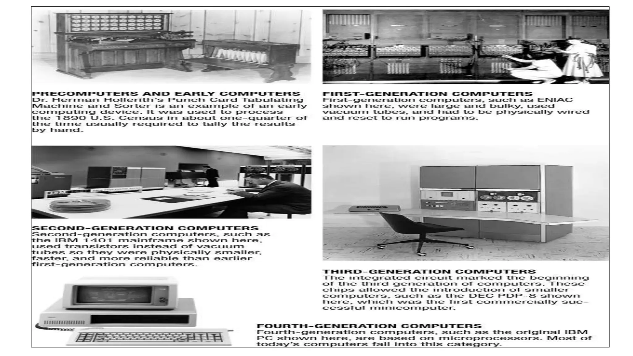 1.History of Computers. computer generationpptx | PPT