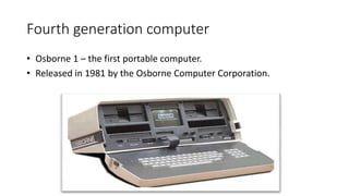 1.History of Computers. computer generationpptx | PPT