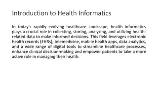 Health Info Clinical Data Warehouse Pptx