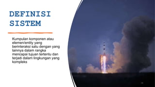 PEMODELAN SISTEM (Update 2024) - Simulasi Sistem Industri | PPTX