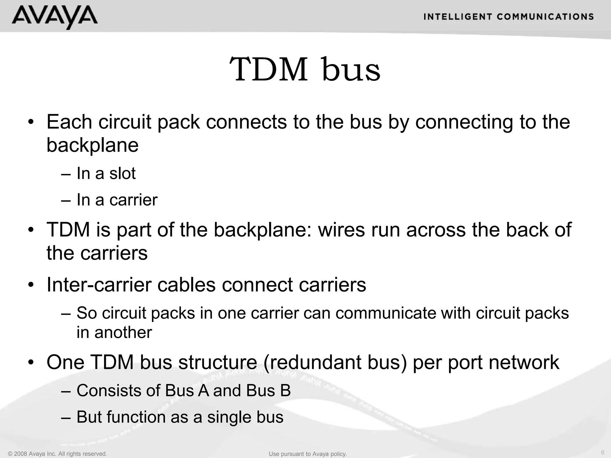 1.TDM_bus documents which help understand tdm bus | PPT