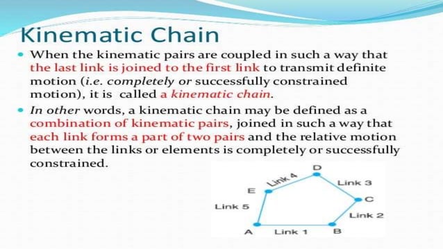 Basic Kinematics, Mechanisms and Inversions.pptx