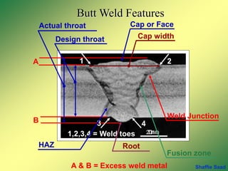 Welding Terminology, testing and commissioning | PPT