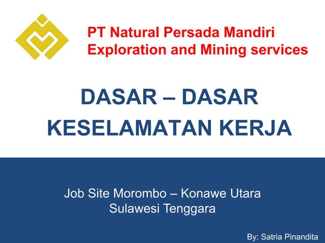 Dasar-Dasar Keselamatan Kesehatan Kerja NPM.ppt