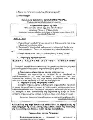 DLL FILIPINO 10. Aralin 1.3 BANGHAY ARALIN SA FILIPINO | PDF