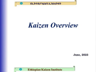 1. Kaizen overview.pptx dfhjjhfrdsaasgjjijcx | PPT