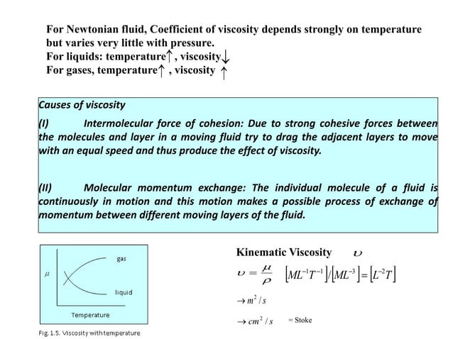 Fluid Mechanics:Properties of fluid basics | PPT