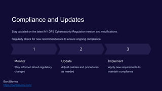Privileged Access Management (PAM) - NY DFS Regulation | PPT