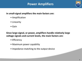 1.Large signal amplifiers introduction.pptx