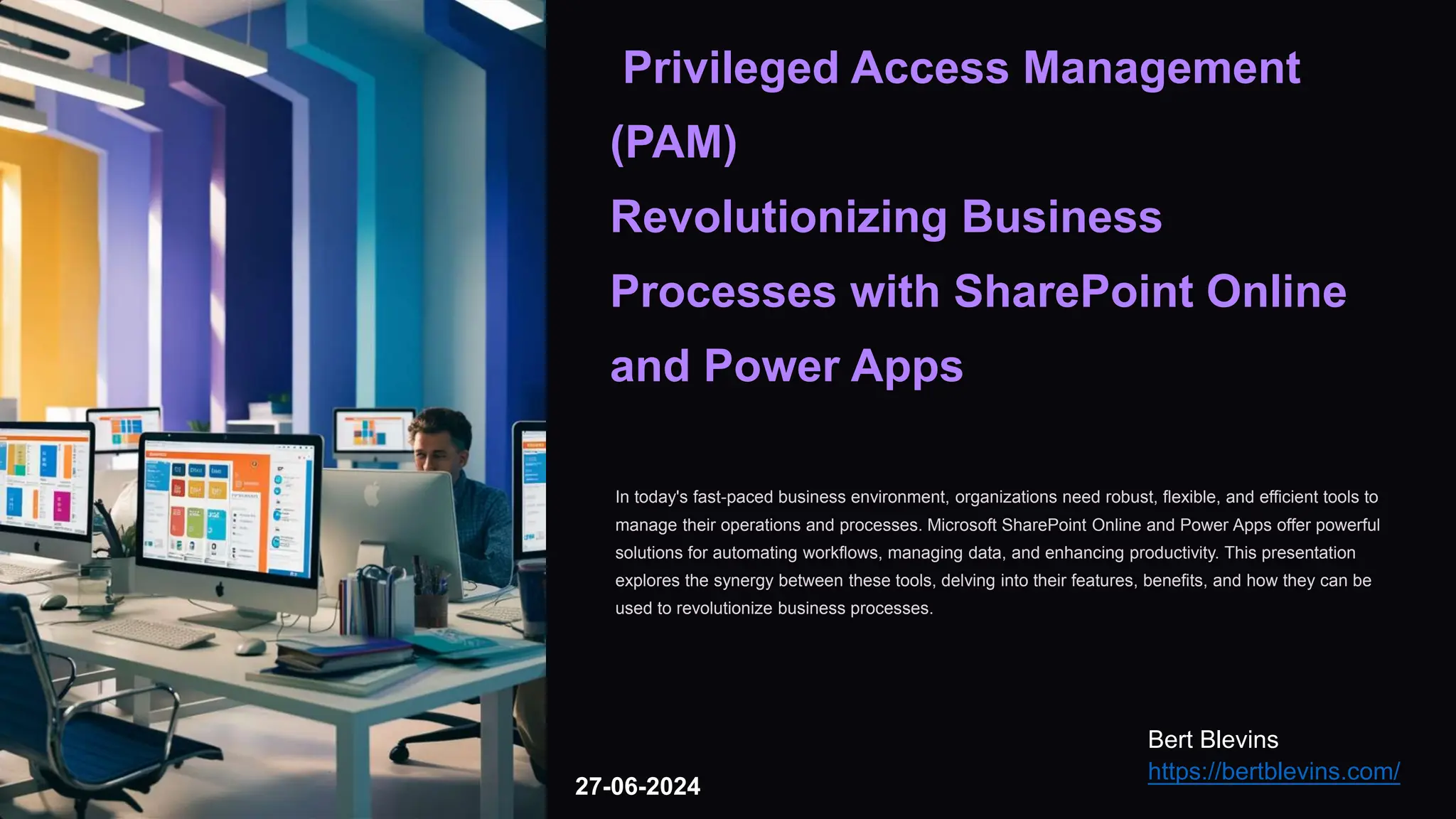 Revolutionizing Business Processes with SharePoint Online and Power Apps | PPT