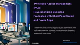 Revolutionizing Business Processes with SharePoint Online and Power ...