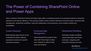 Revolutionizing Business Processes with SharePoint Online and Power Apps | PPT