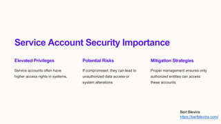 What is a Service Account | Understanding Service Account | PPT