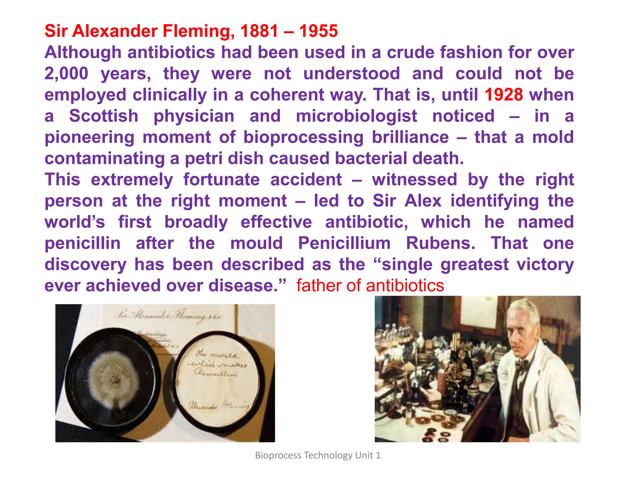 History & overview of Bioprocess Technology.pptx