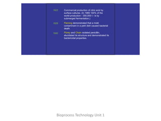 History & overview of Bioprocess Technology.pptx