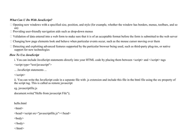 22519 Client Side Scripting Language Css Chapter 1 Notes Pdf