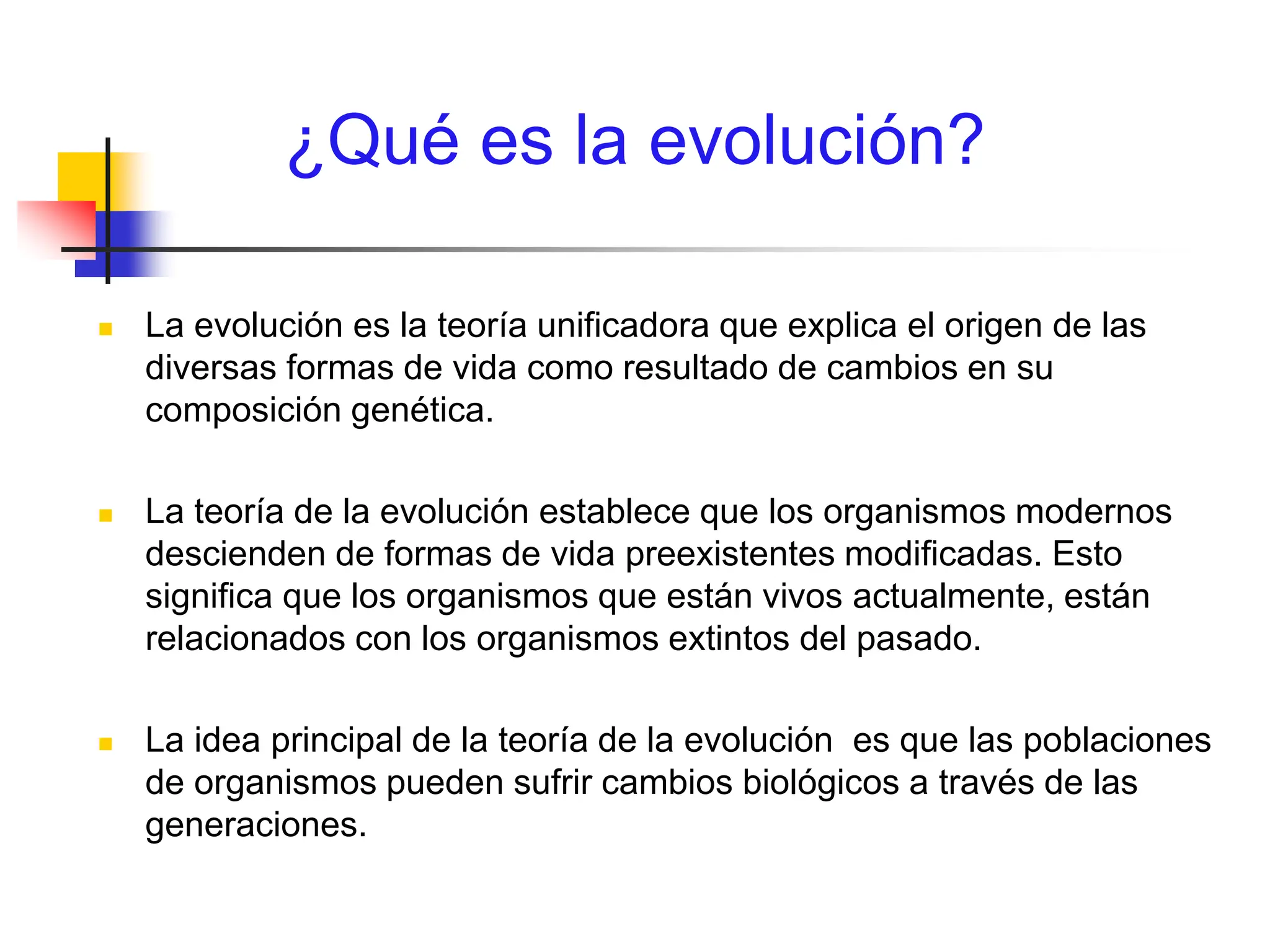 La evolución humana u hominización es el nombre que recibe el proceso ...