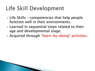 1. Concept of life skill, introduction, types, importance | PPTX ...