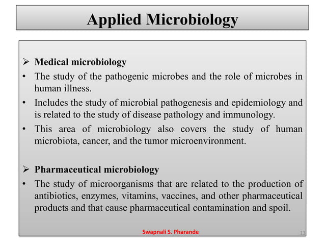 Introduction to Microbiology-Pharmaceutical Microbiology | PPT