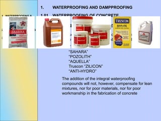 0001 Waterproofing and Damp-proofing.ppt