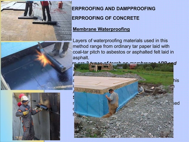 0001 Waterproofing and Damp-proofing.ppt