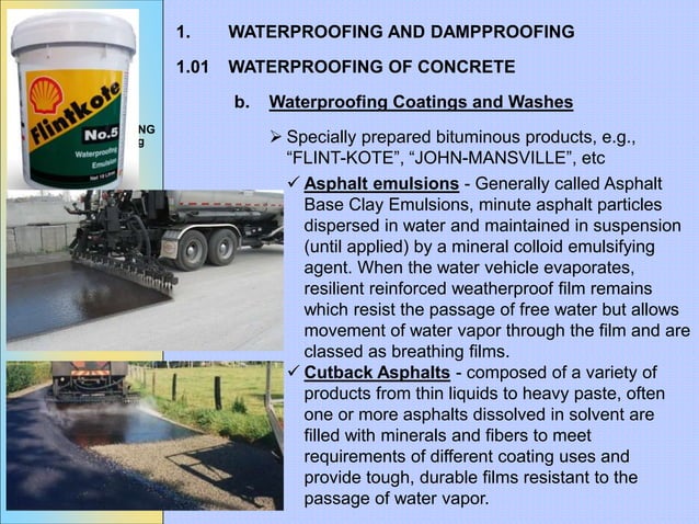 0001 Waterproofing and Damp-proofing.ppt