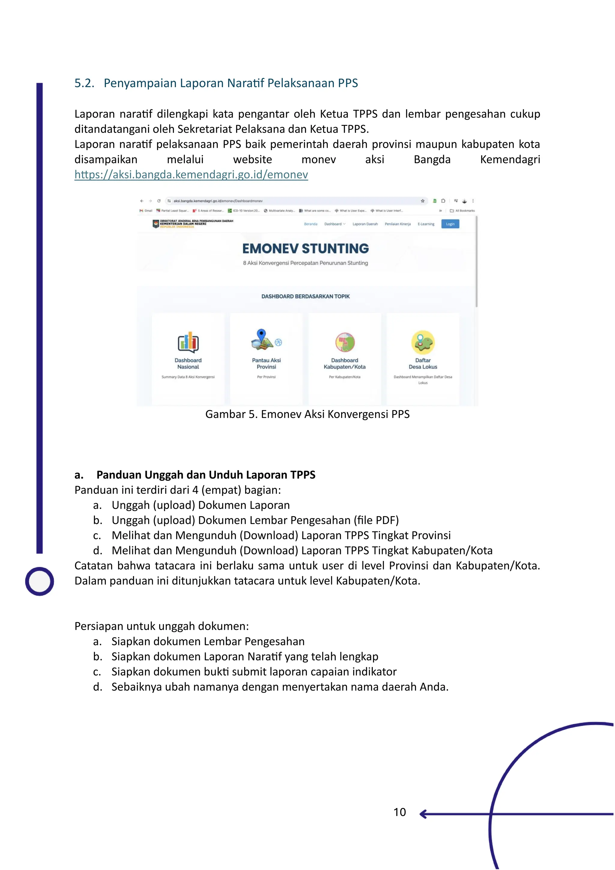Panduan Penyusunan Laporan PPS kabupaten Kota di Indonesia | PDF