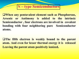 Semiconductor PPT Basic Electronics for Eng | PPTX