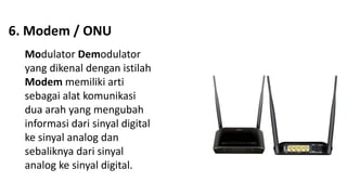 Jaringan Komputer dan internet (JKI) Fase E | PPTX