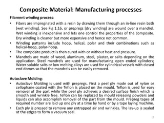 1.A composite material is a combination of two materials with different ...