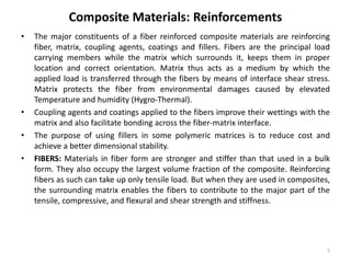 1.A composite material is a combination of two materials with different ...