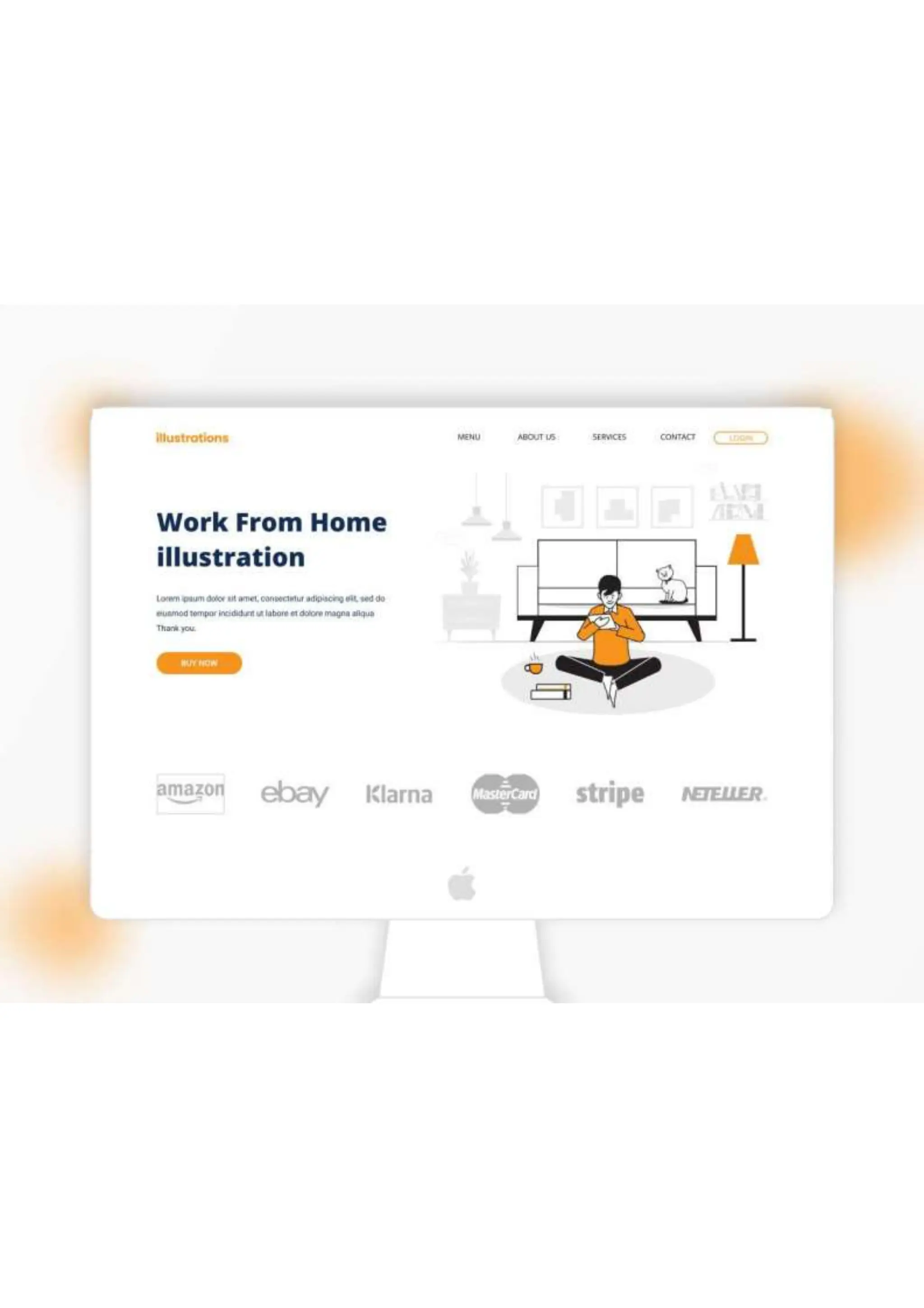 1.pptx Work From Home Illustration with popular Software | PDF