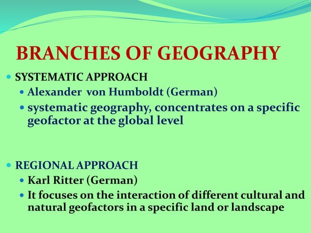 GEOGRAPHY AS DISCIPLINE for beginners .pptx | Geography | Science