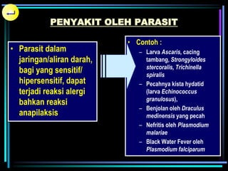 1.-parasit FOR HUMAN YANG DAPAT MENIMBULKAN PENYAKIT | PPT