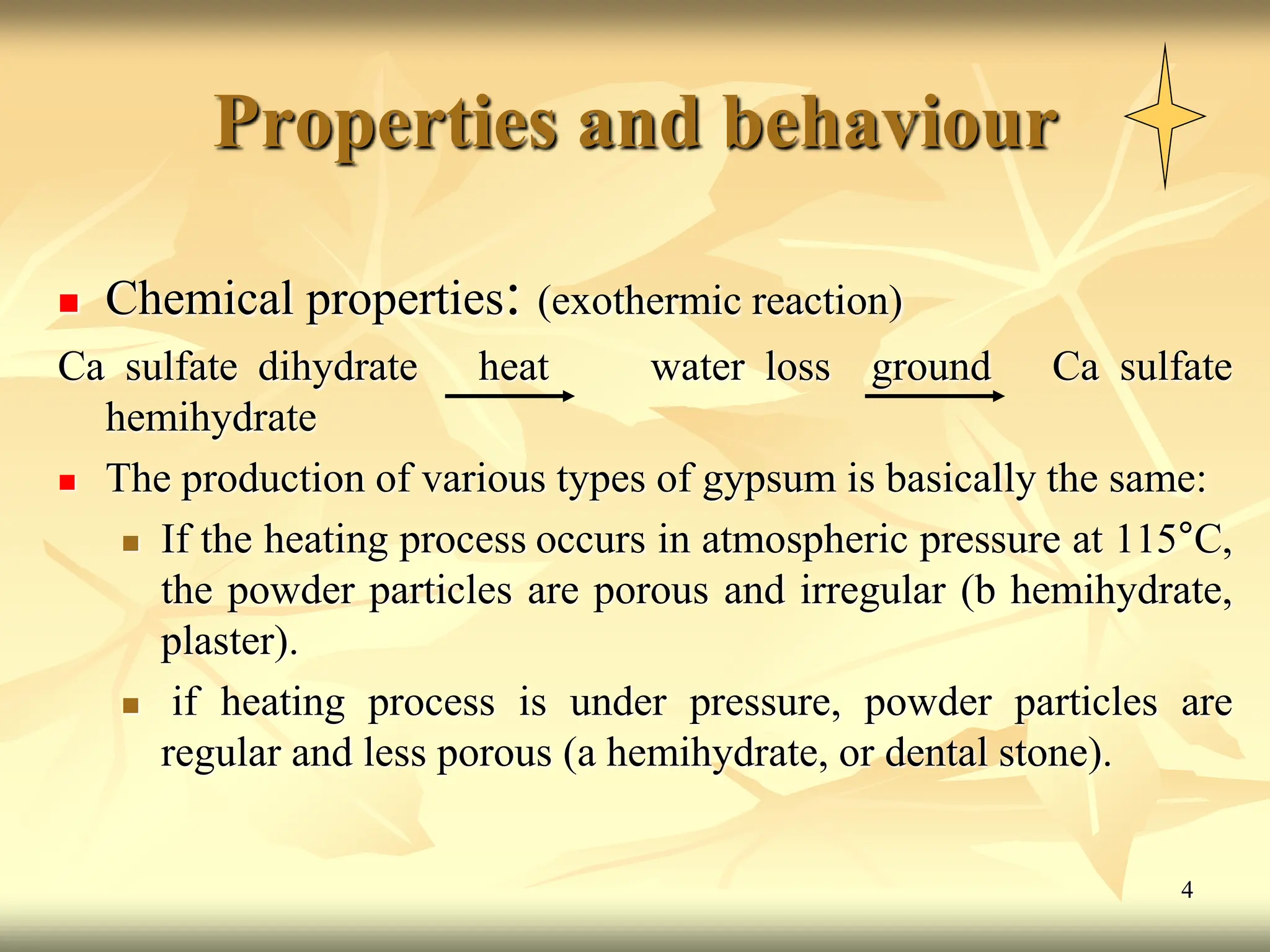 1.gypsum product.ppt . | PPT