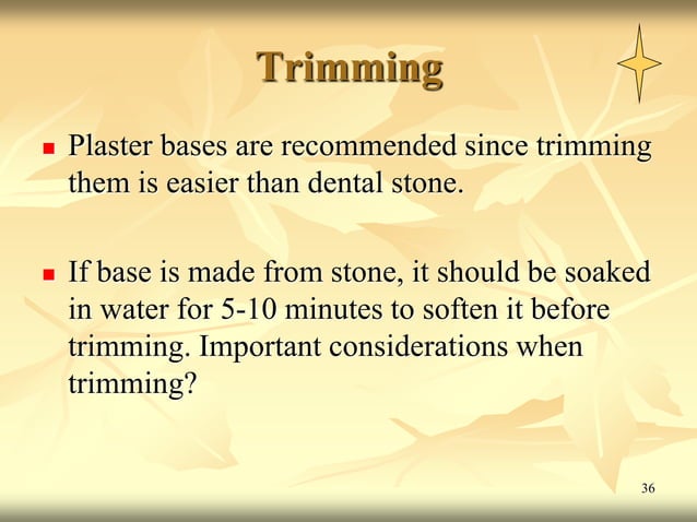 1.gypsum product.ppt . | PPT