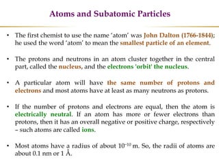 1. Foundations of Chemistry-Basic Chemistry | PDF